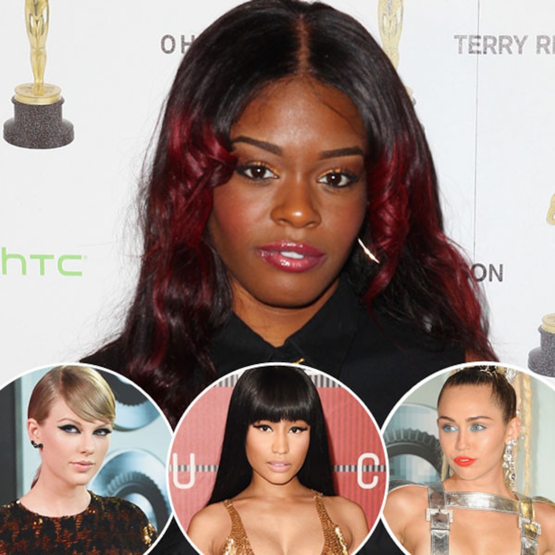 Azealia Banks Calls Miley, Nicki Minaj & Taylor Swift ''Basic'' - E ... Azealia Banks Calls Miley, Nicki Minaj & Taylor Swift ''Basic'' - E ...